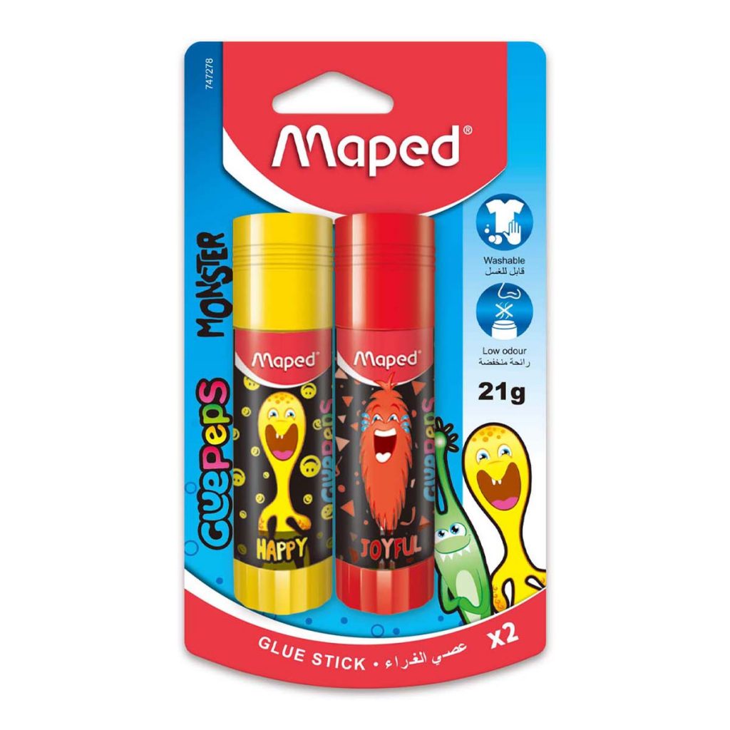 MAPED GLUE'PEPS MONSTER GLUE STICK 21G X 2 - Thef:;llstop